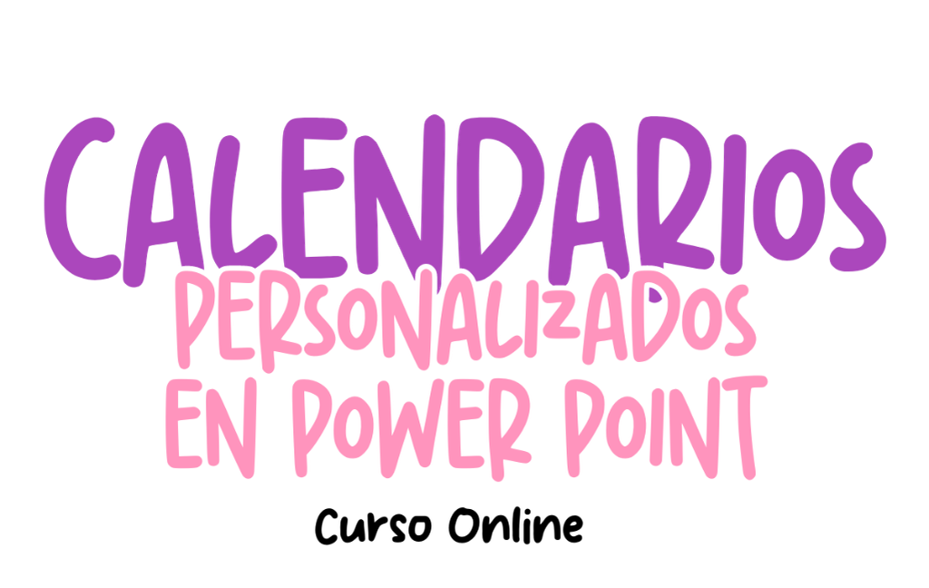Calendarios Personalizados en Power Point - Creativa Online